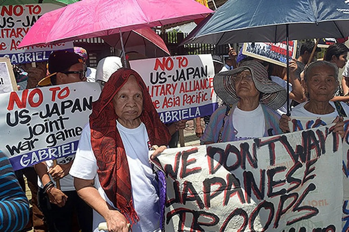 Filipino 'comfort women' fear China sea dispute blocks justice from ...
