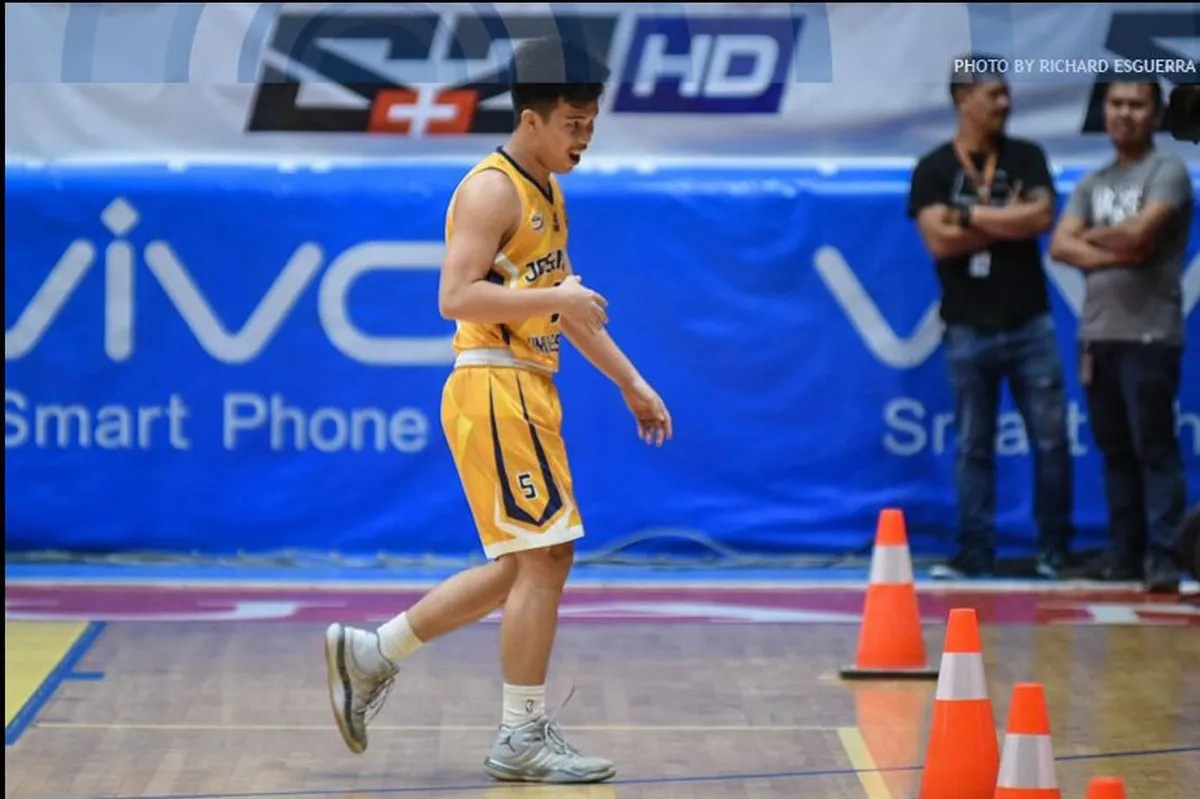 WATCH: JRU's Mark Mallari wins NCAA all-stars skills challenge title | ABS-CBN Sports