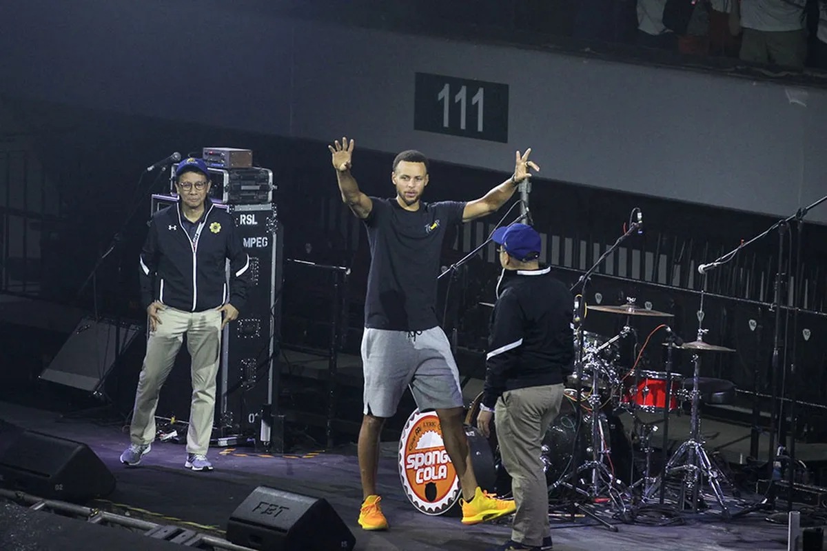 Steph Curry, pinasaya ang Pinoy fans | ABS-CBN Sports