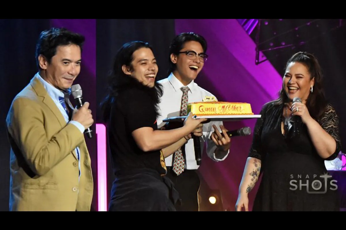 Daniel, JC and Rommel Padilla, present sa birthday concert ni Karla ...