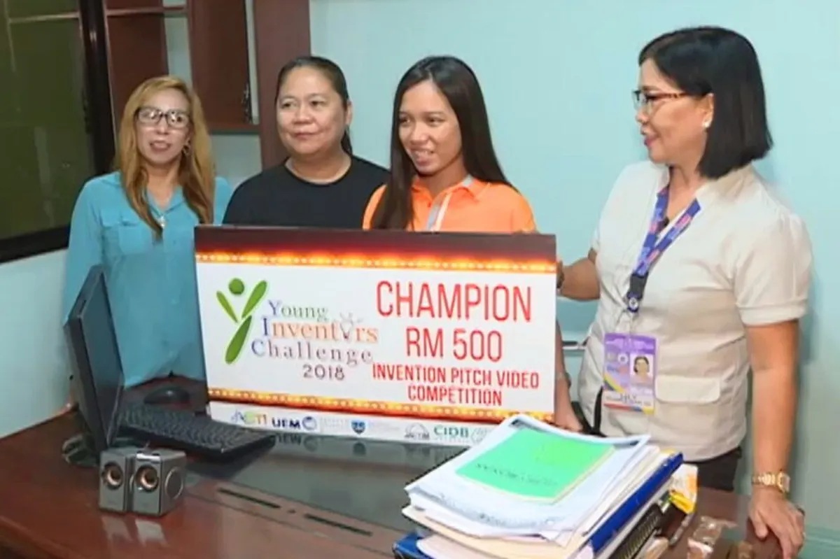 Imbensiyon ng mga estudyante ng Iligan City, wagi sa Malaysia | ABS-CBN