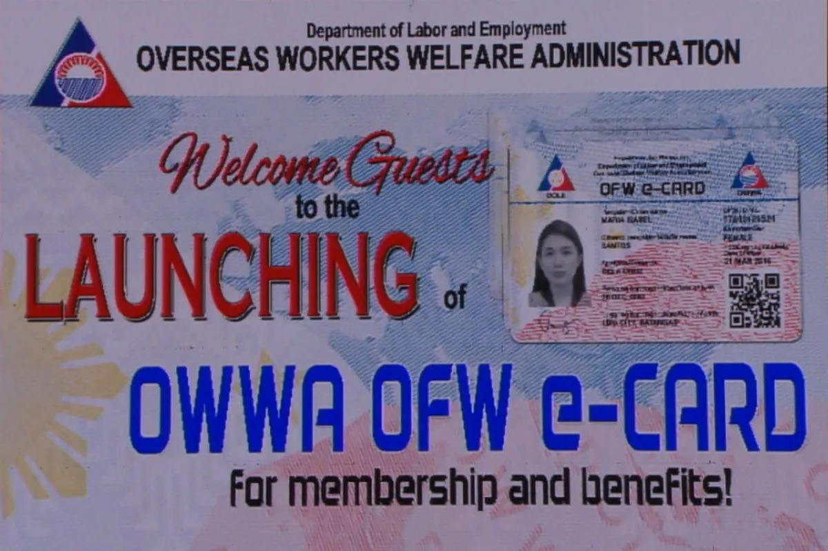 OFW e-card, inilunsad | ABS-CBN
