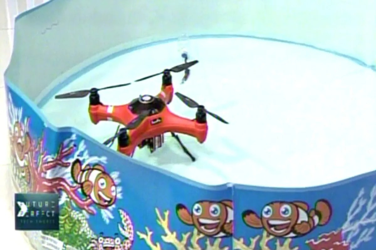 Amphibious drone for search and rescue available in PH | ABS-CBN News