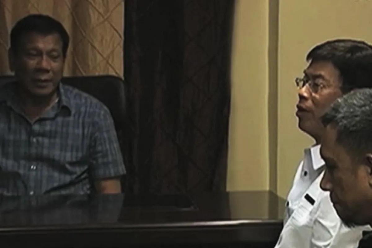 Duterte meets with suspected drug lord Peter Lim | ABS-CBN News