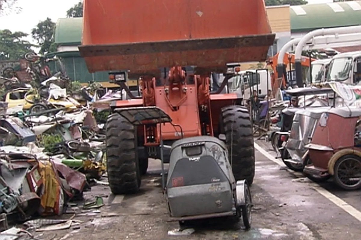 83 colorum tricycle, winasak sa Quezon City | ABS-CBN News