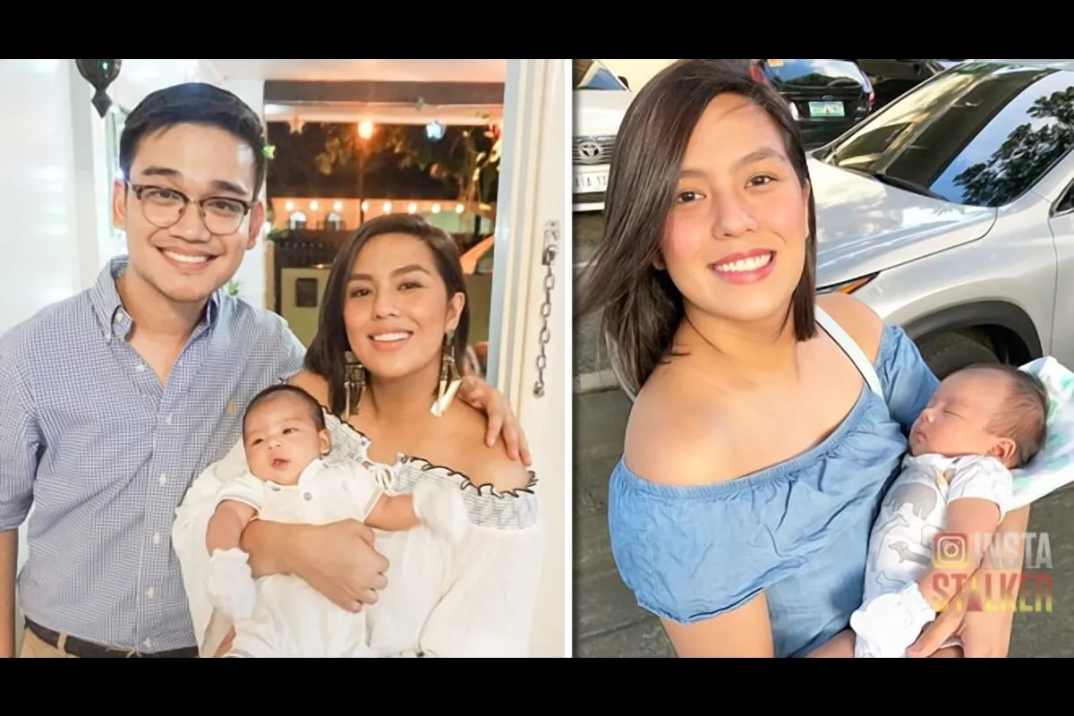 LOOK: Nikki Gil’s gigil moments with her baby Finn | ABS-CBN Entertainment