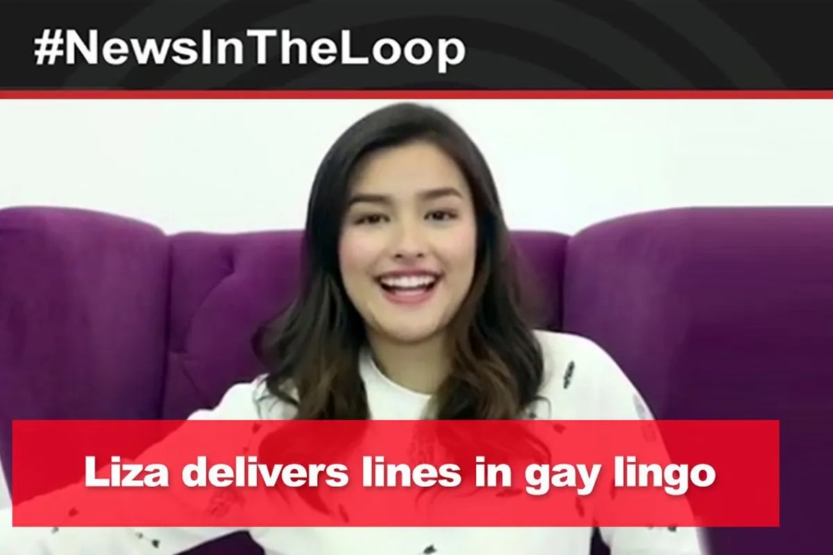 In the loop: Liza delivers lines in gay lingo | ABS-CBN