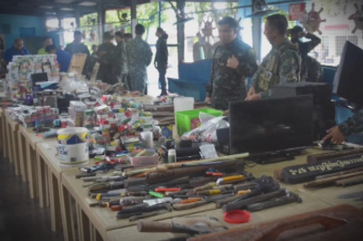 Weapons, gadgets seized anew from Bilibid inmates | ABS-CBN News