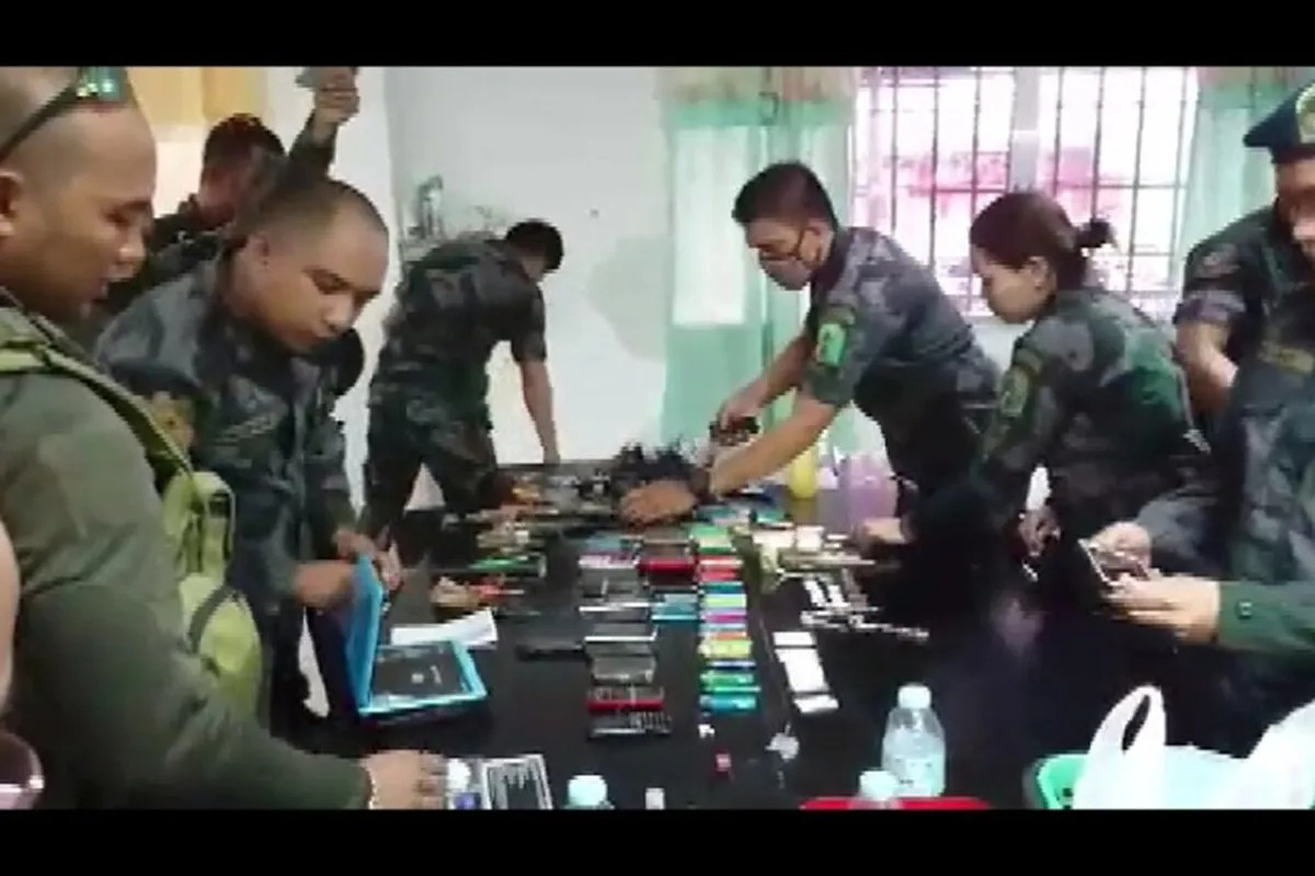 Gamit sa paggawa ng pampasabog, nasabat sa kulungan sa North Cotabato ...