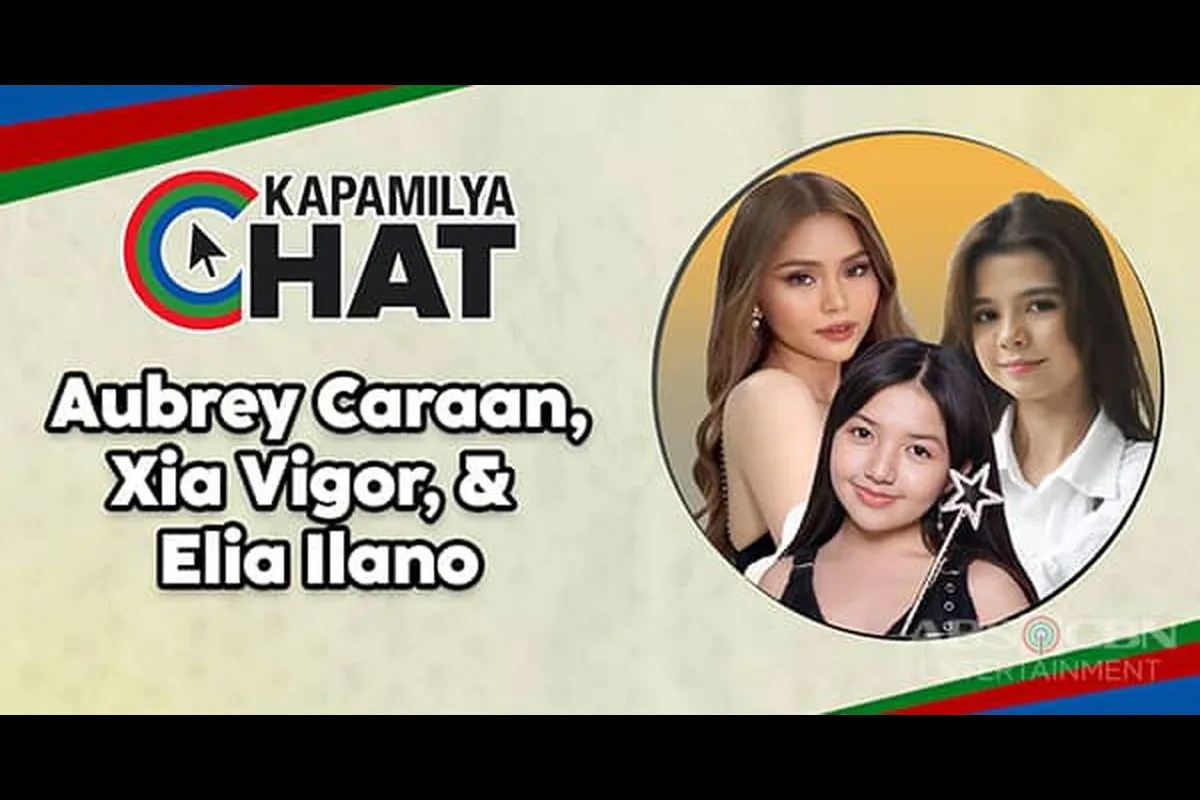Kapamilya Chat with Xia Vigor, Aubrey Caraan and Elia Ilano | ABS-CBN ...