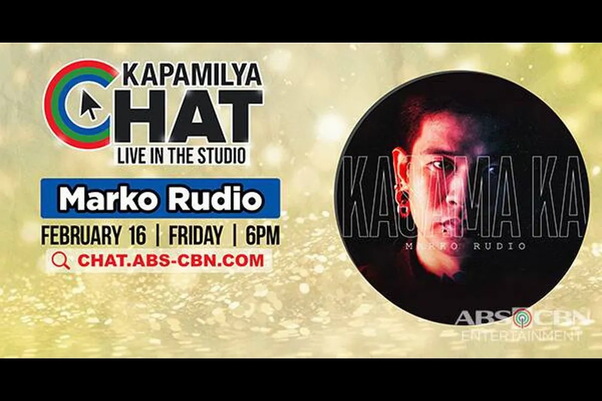 Kapamilya Chat with Marko Rudio for his latest single | ABS-CBN ...