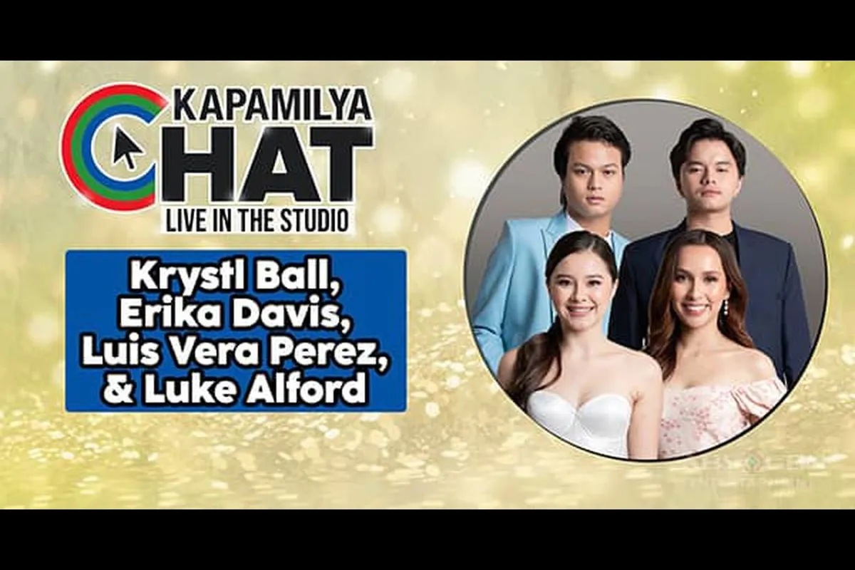 Kapamilya Chat with Luke Alford, Krystl Ball, Erika Davis and Luis Vera ...
