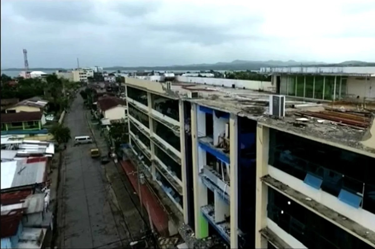 WATCH: Drone captures aftermath of Surigao quake | ABS-CBN News