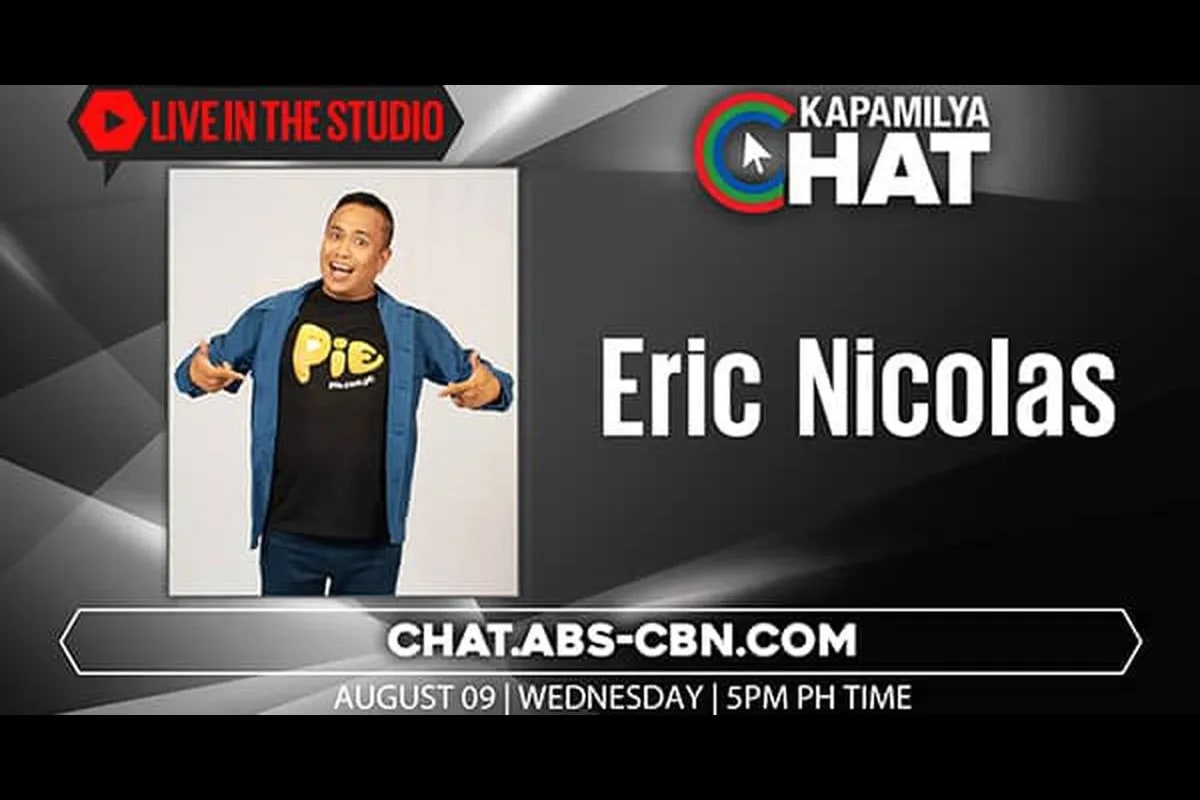 Kapamilya Chat with Eric Nicolas for “PIE Channel” | ABS-CBN Entertainment