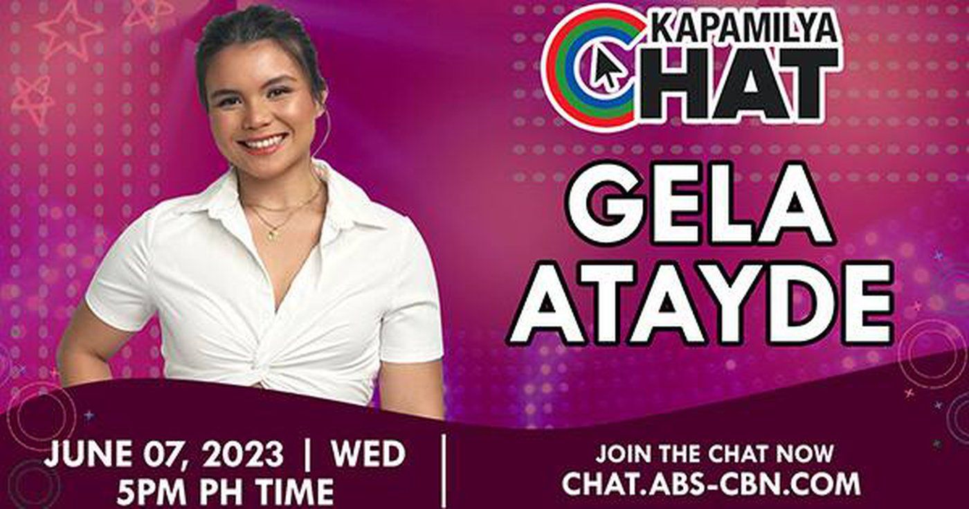 Kapamilya Chat with Gela Atayde for being new Star Magic Artist | ABS ...