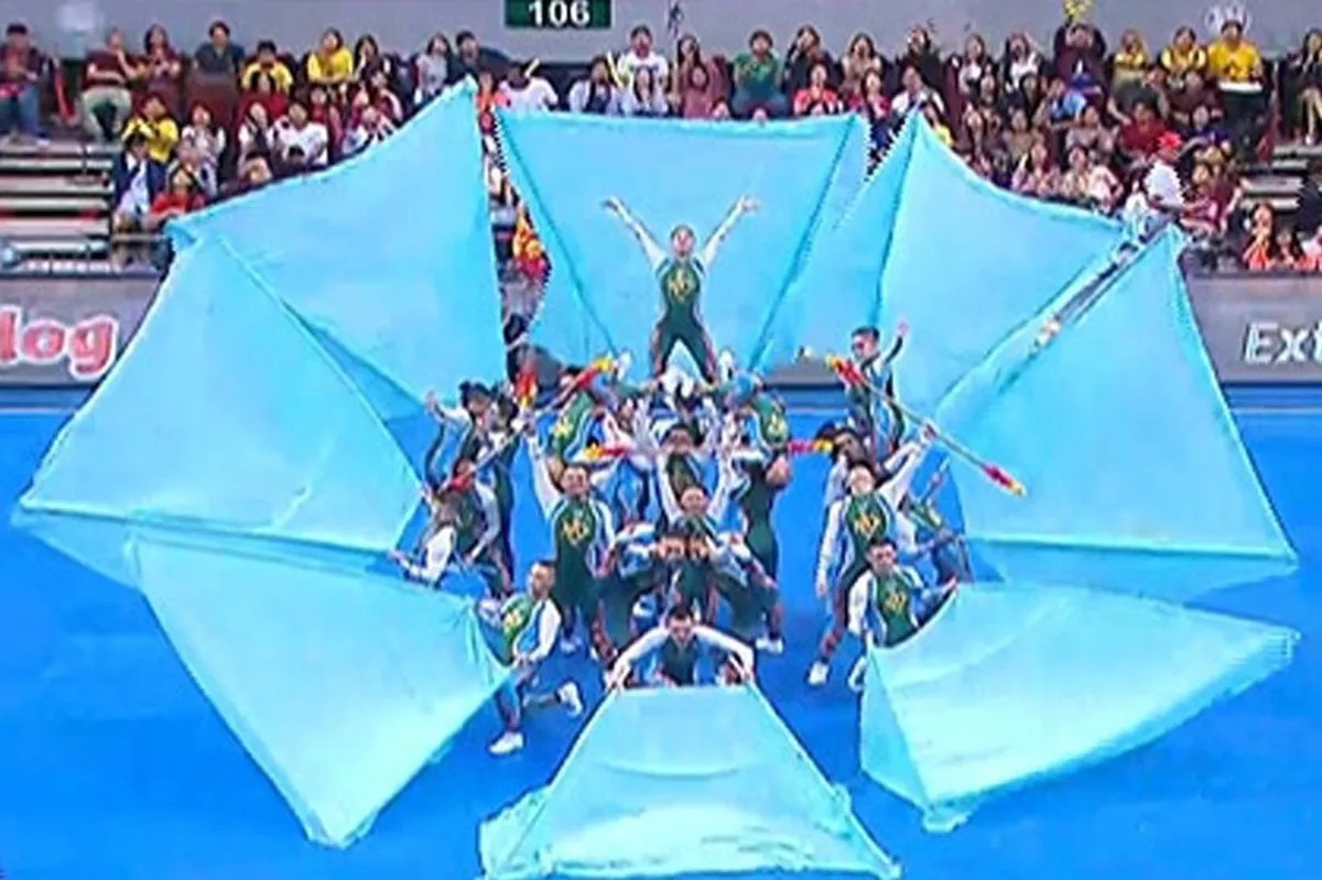 WATCH: FEU Cheering Squad amazes with ‘4 elements’ routine | ABS-CBN Sports