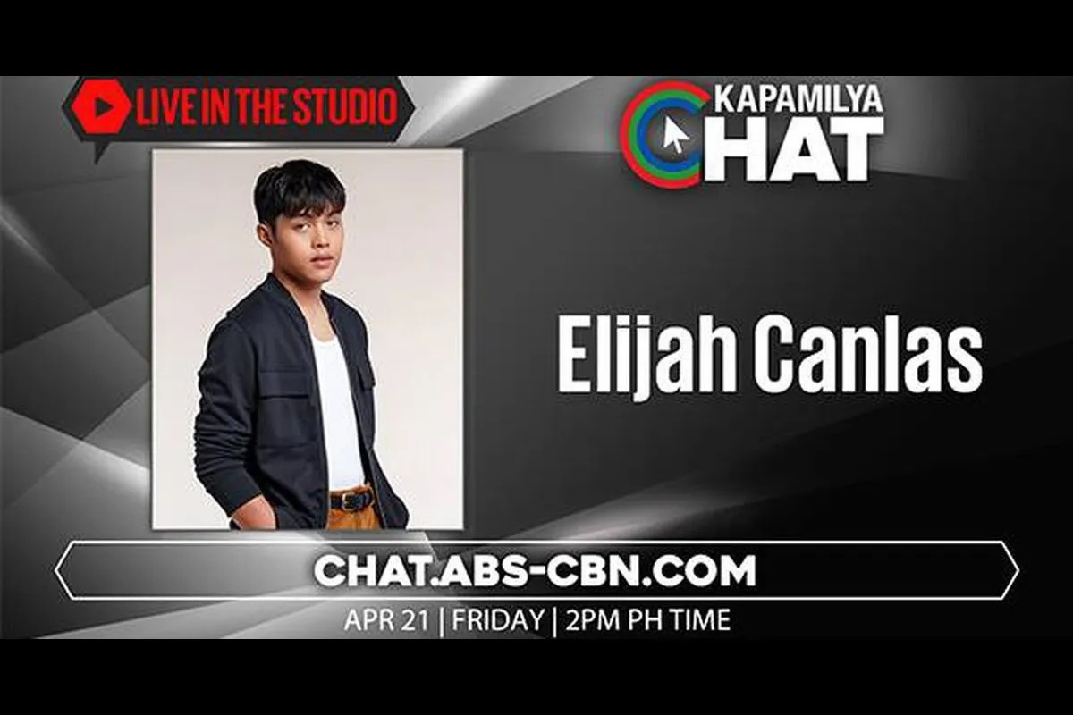 Kapamilya Chat with Elijah Canlas for “About Us But Not About Us” | ABS ...