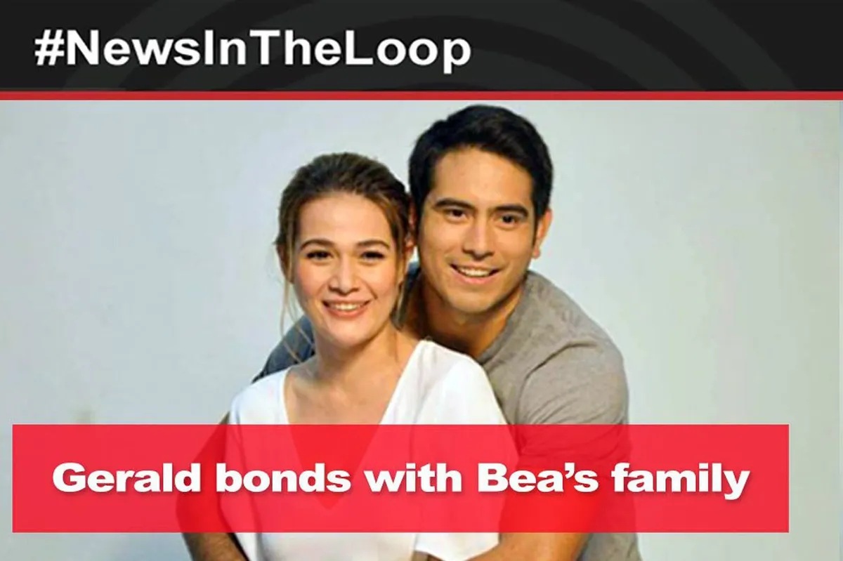 In the Loop: Gerald Anderson bonds with Bea Alonzo's family | ABS-CBN Entertainment