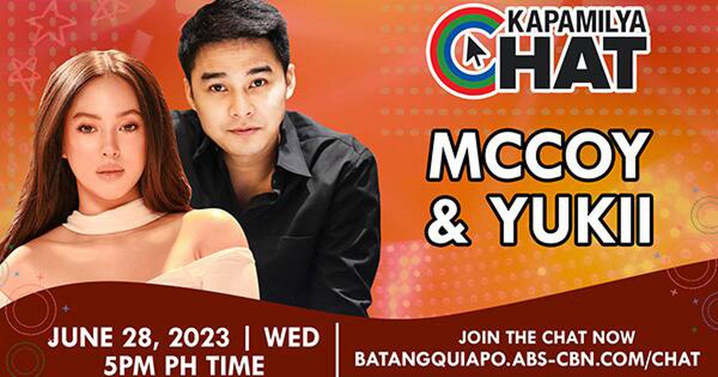 Kapamilya Chat with Yukii Takahashi and McCoy de Leon for “FPJ’s Batang ...