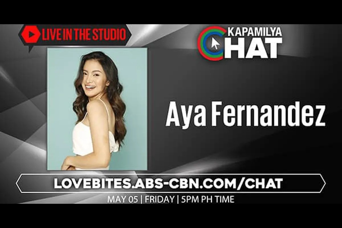 Kapamilya Chat with Aya Fernandez for “Love Bites” | ABS-CBN Entertainment