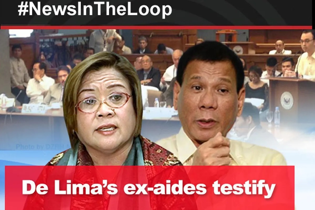 In the Loop: Ex-bodyguard affirms De Lima's alleged affair with driver | ABS-CBN Lifestyle