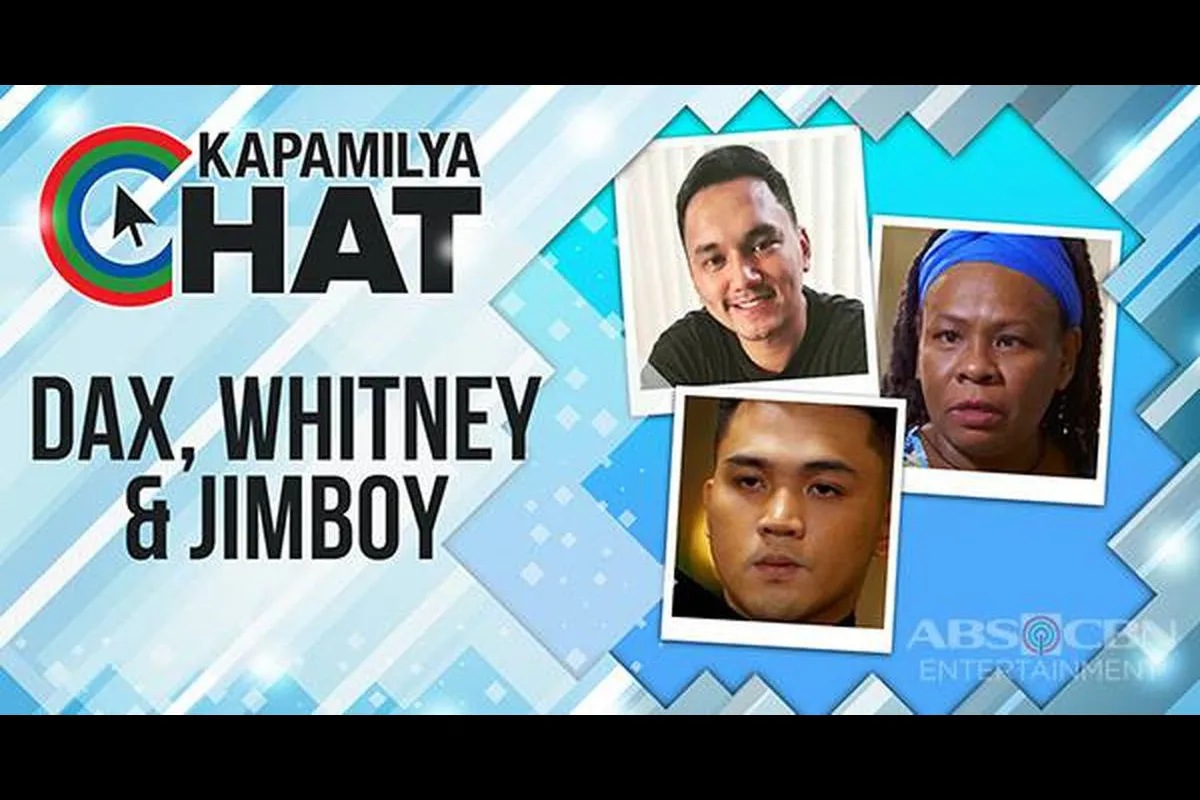 Kapamilya Chat with Dax, Whitney and Jimboy for “FPJ’s Ang Probinsyano ...