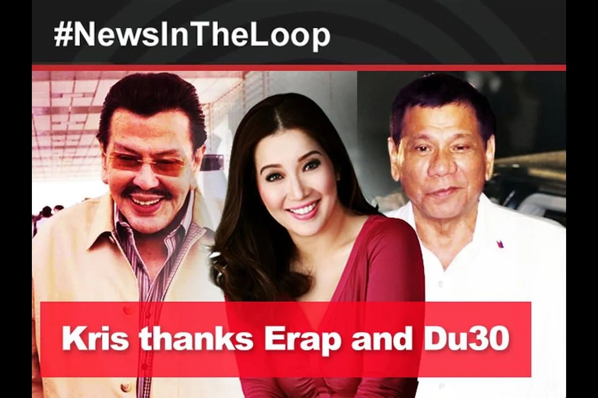 In the Loop: Kris Aquino thanks Duterte, Estrada | ABS-CBN Entertainment