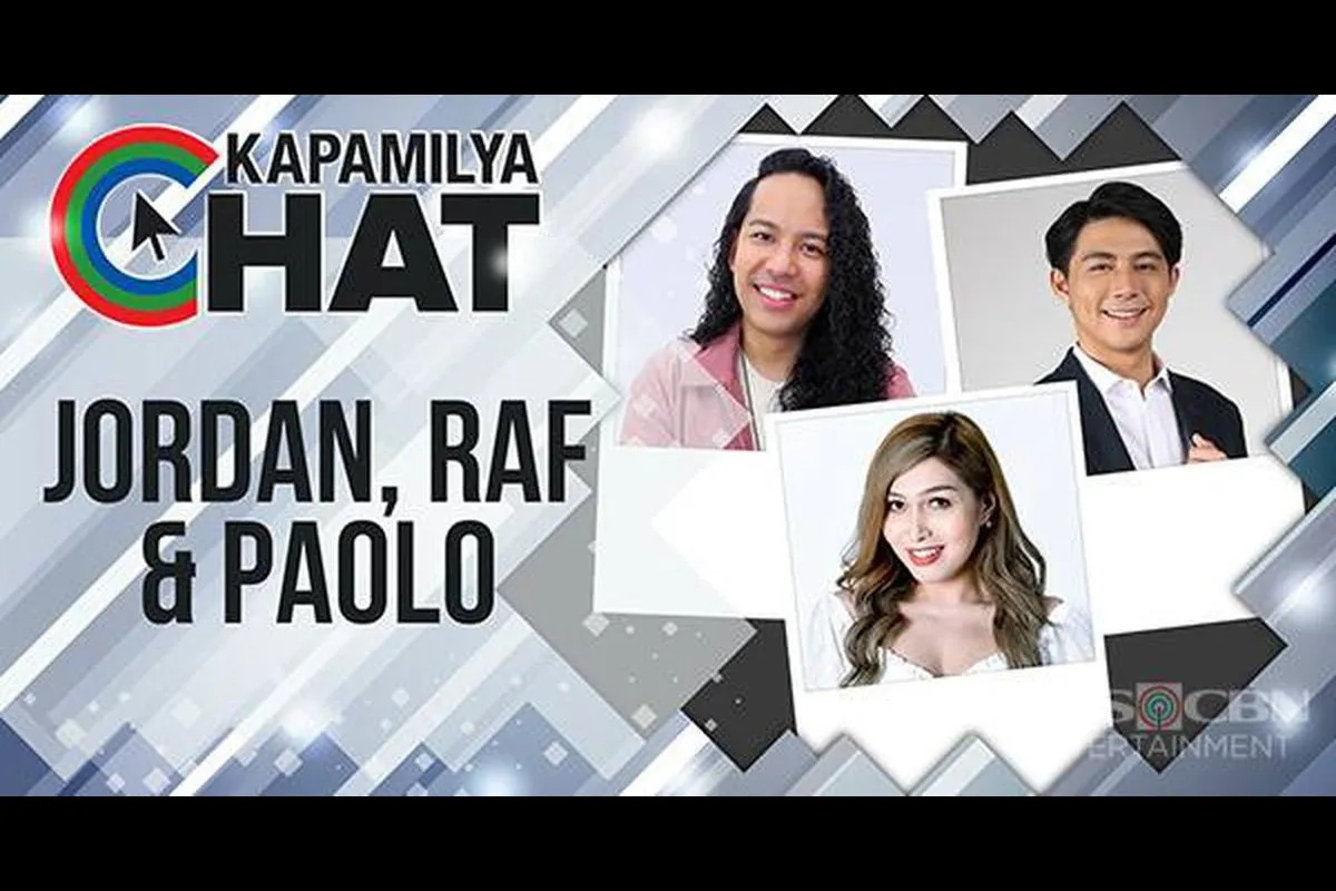 Kapamilya Chat with Jordan, Raf and Paolo for “PBB Kumunity Season 10 ...