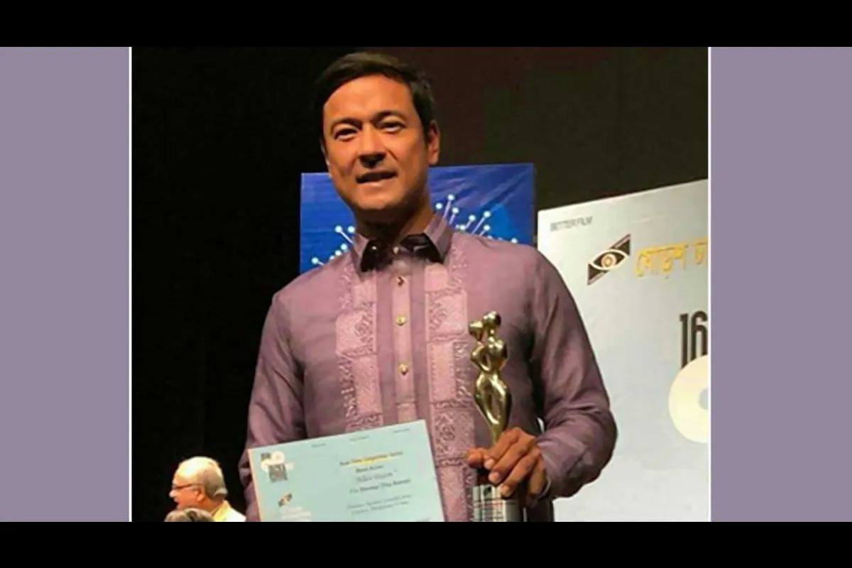 Allen Dizon wins another best actor award at Dhaka International Film ...
