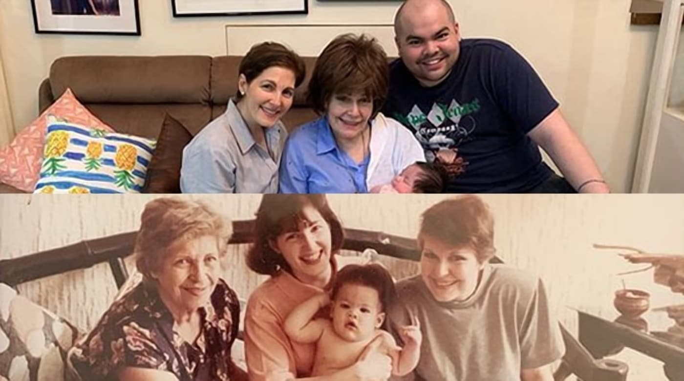 LOOK: Pilita Corrales, Jackie Lou Blanco and son recreate family photo ...