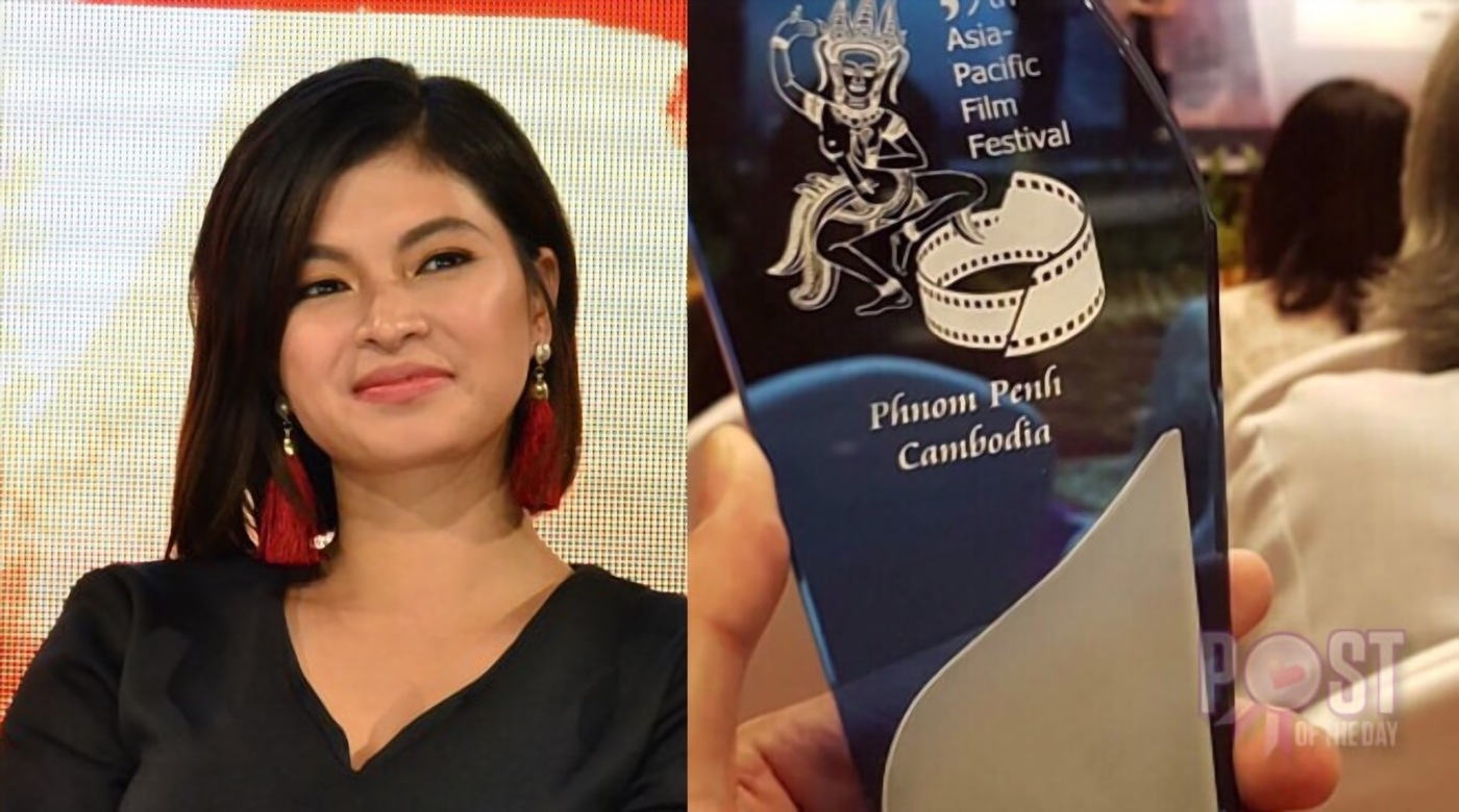 LOOK: Angel Locsin wins Best Supporting Actress in an international ...