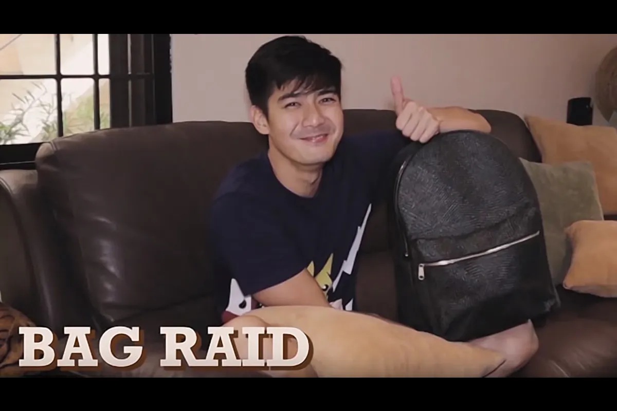 Robi Domingo reveals what’s inside his bags in new vlog | ABS-CBN ...
