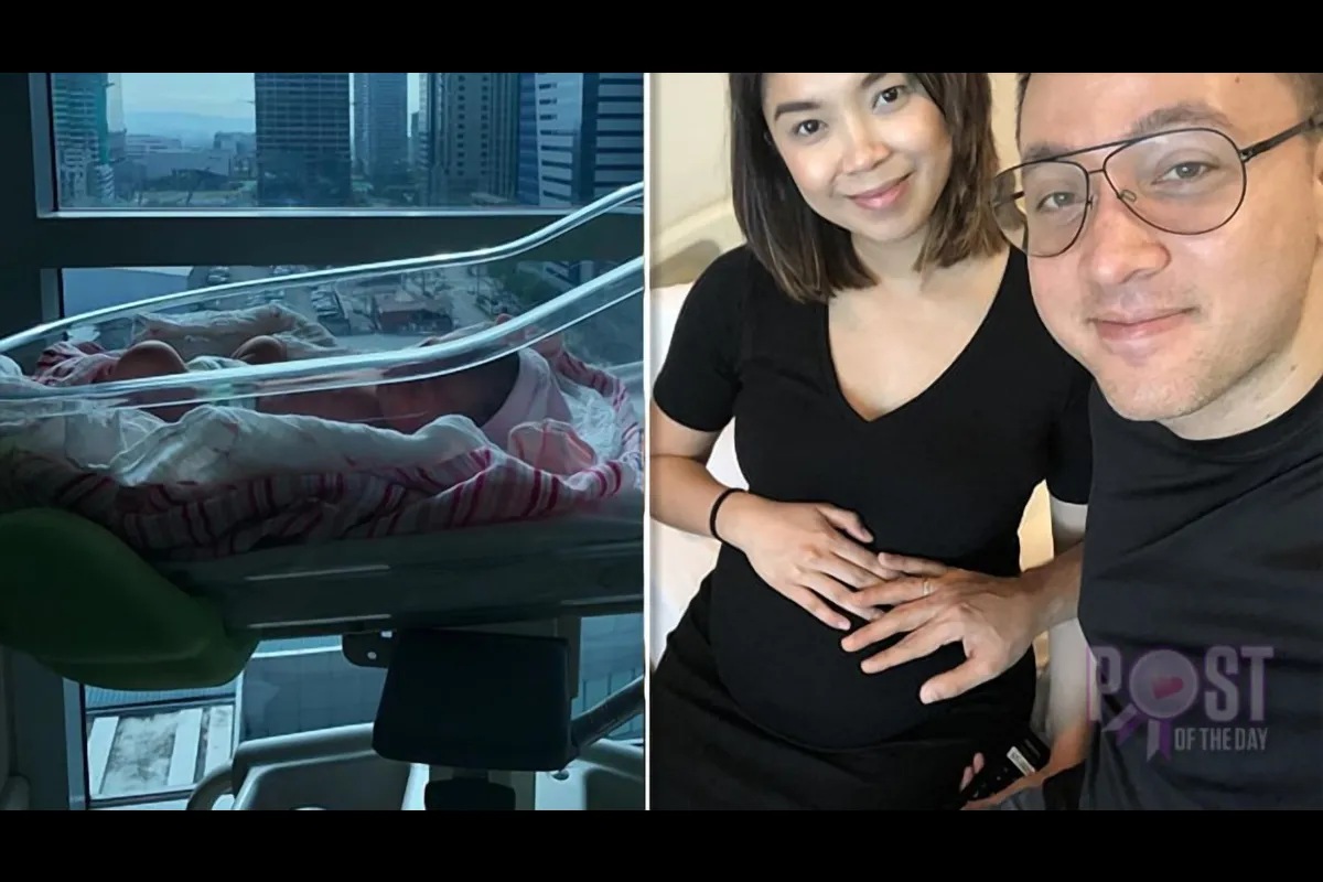 Baby’s out! Direk Lino Cayetano welcomes new baby with volleybelle Fille Cainglet | ABS-CBN ...