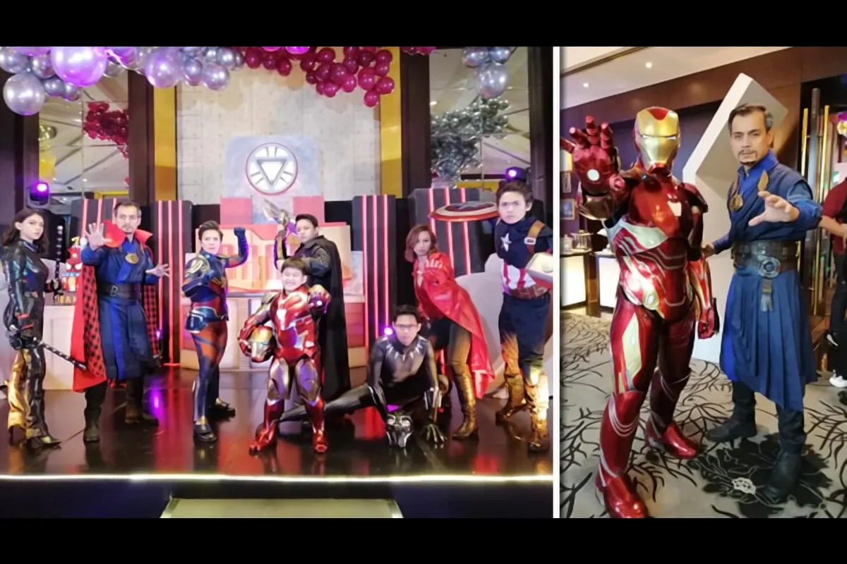 Isko Moreno and family dress up as Marvel superheroes | ABS-CBN ...