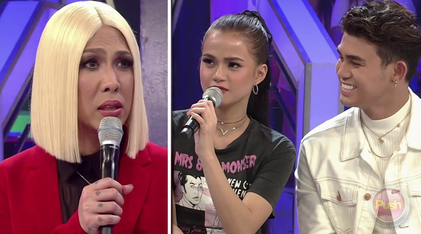 ‘Did You Kiss?’: Vice Ganda asks Maris Racal and Inigo Pascual | ABS ...