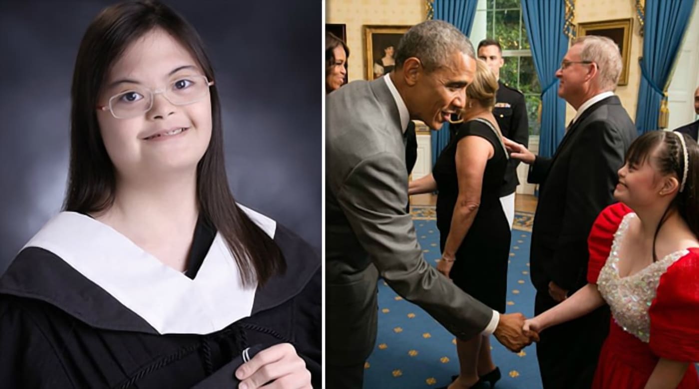 INSPIRING: This girl with Down Syndrome graduated from college and is ...