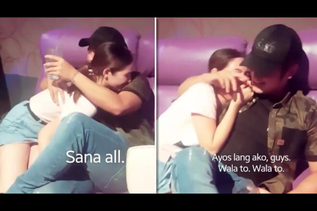 LOOK: JM De Guzman and Barbie Imperial clingy moments caught in photos ...