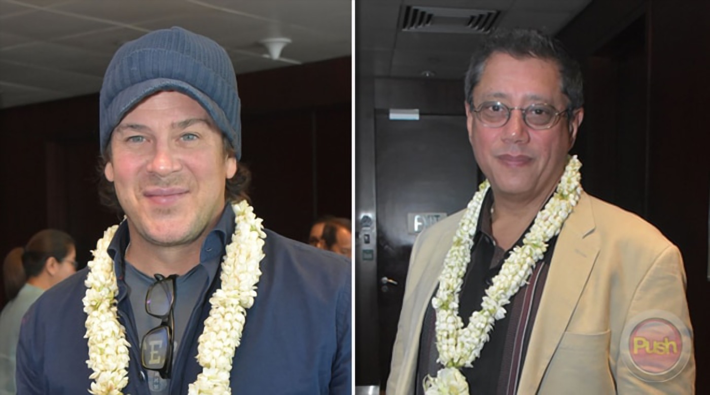 American actor Christian Kane, director Dean Devlin in Cebu for new US ...