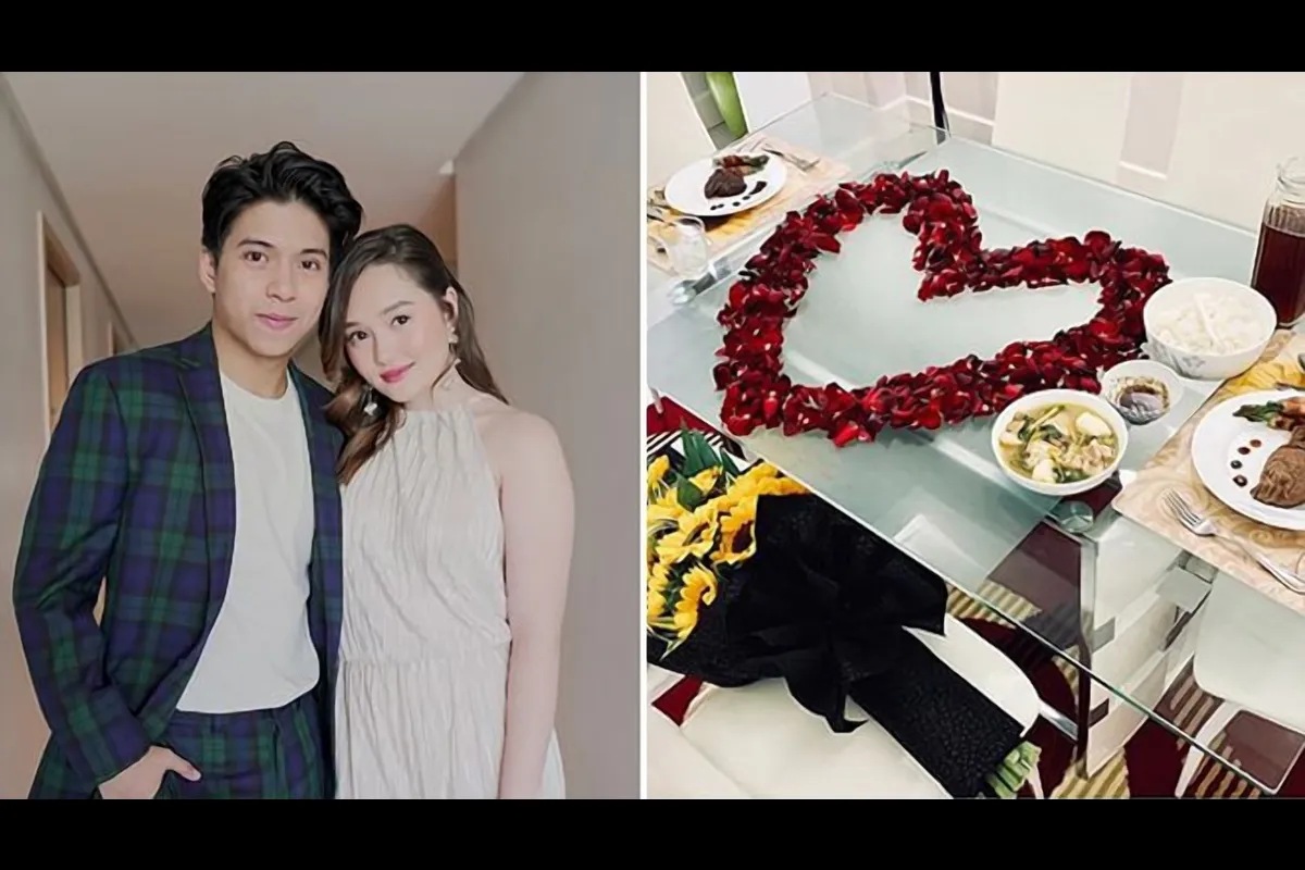 Nash Aguas prepares a sweet Valentine surprise for girlfriend Mika Dela ...