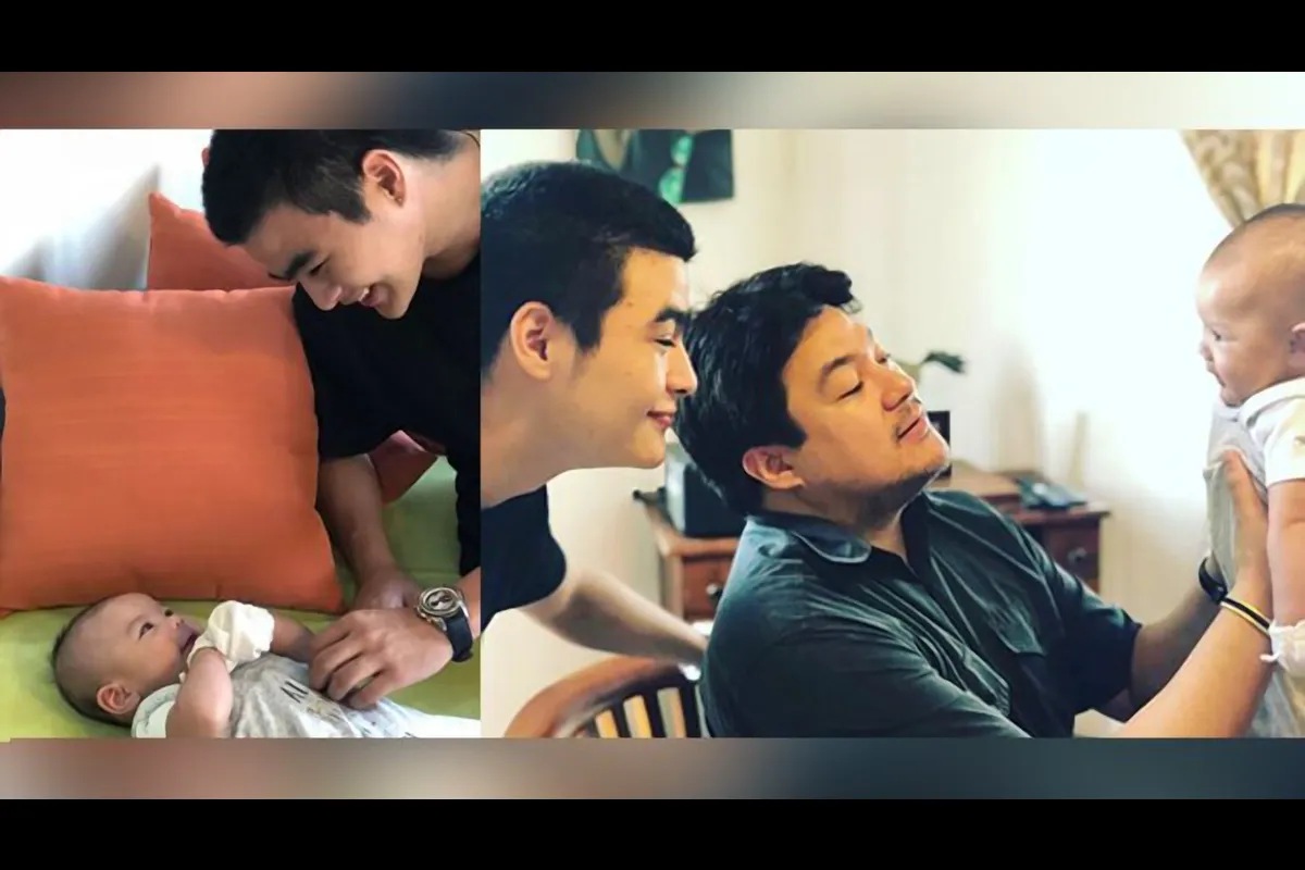 LOOK: Andre Yllana meets his baby brother Christiano Ayrton | ABS-CBN ...
