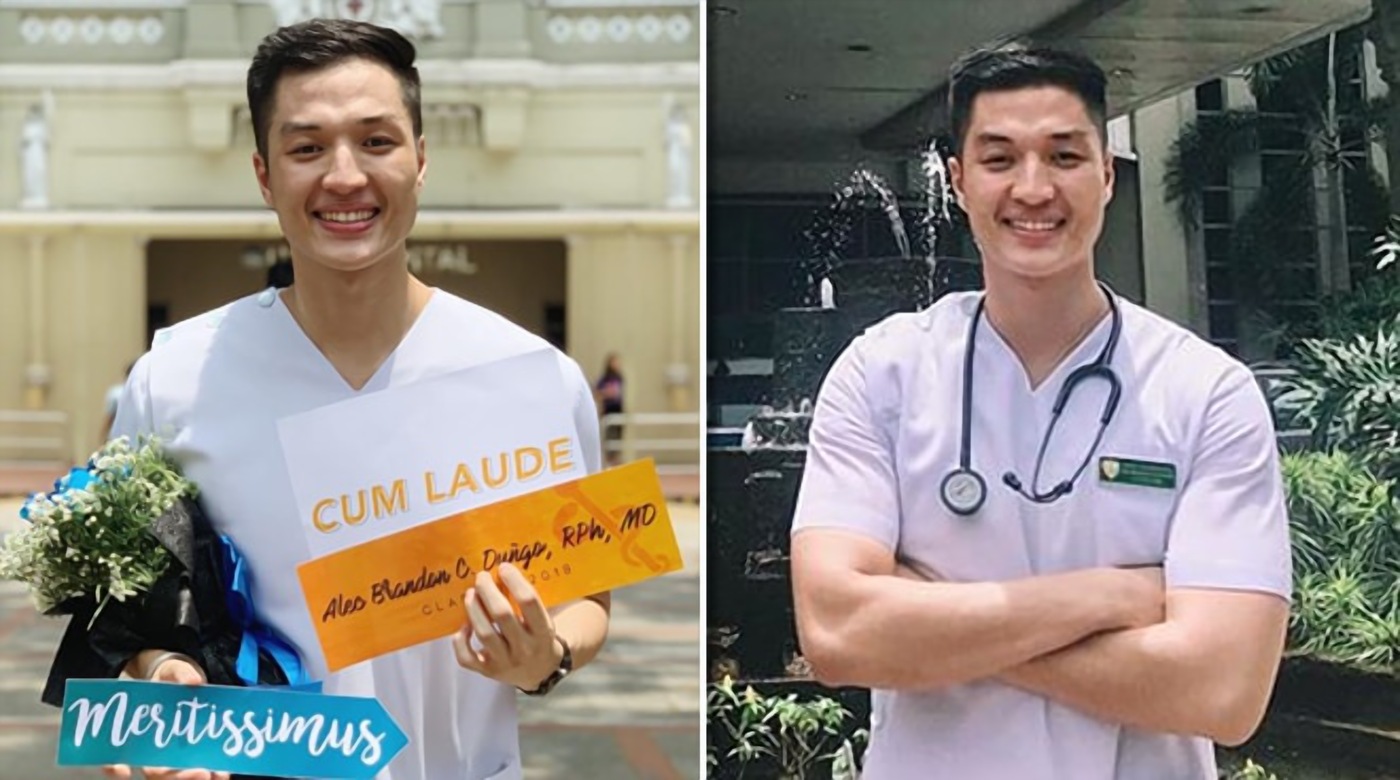 LOOK: Former PBB housemate Alec Duñgo graduates from UST medical school ...
