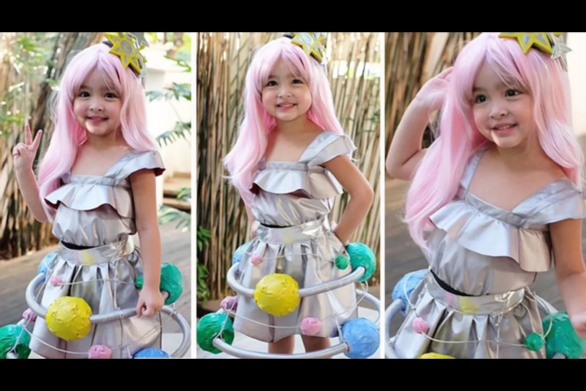 Wow! Baby Zia Dantes as Miss Intergalactic Space wins best costume ...