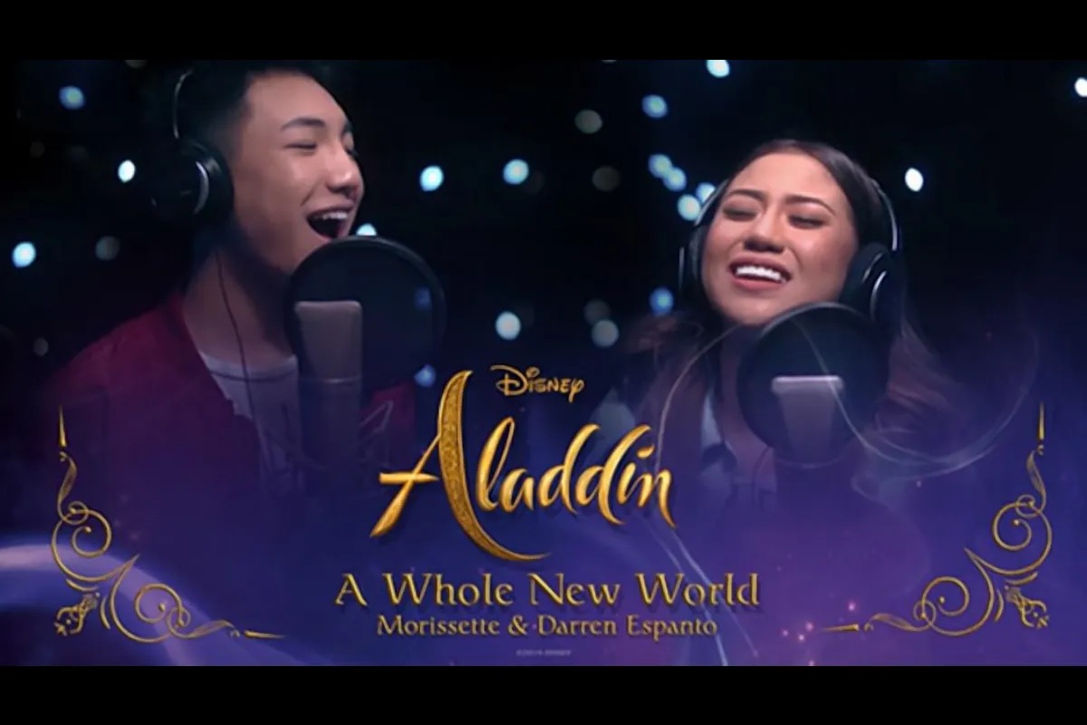 Morissette, Darren Espanto sing Aladdin’s iconic soundtrack for a new ...