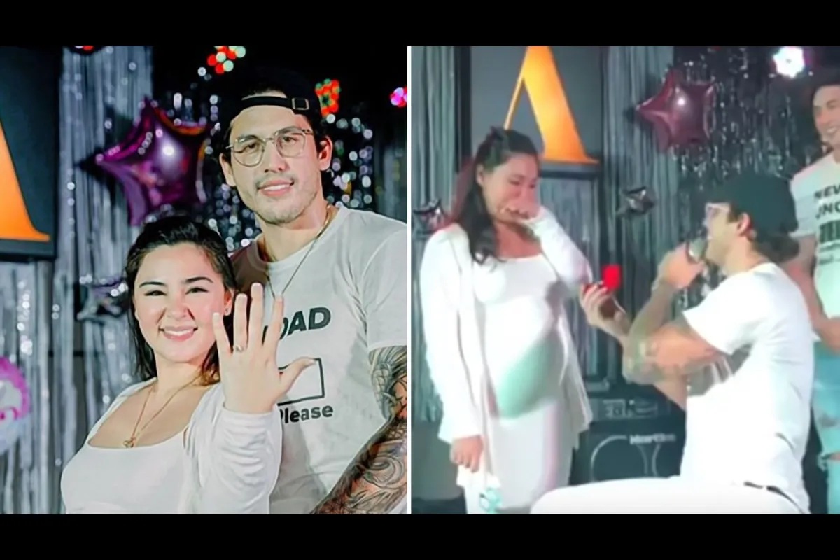 WATCH: Former PBB housemate David Semerad proposes to Gwen Zamora | ABS ...