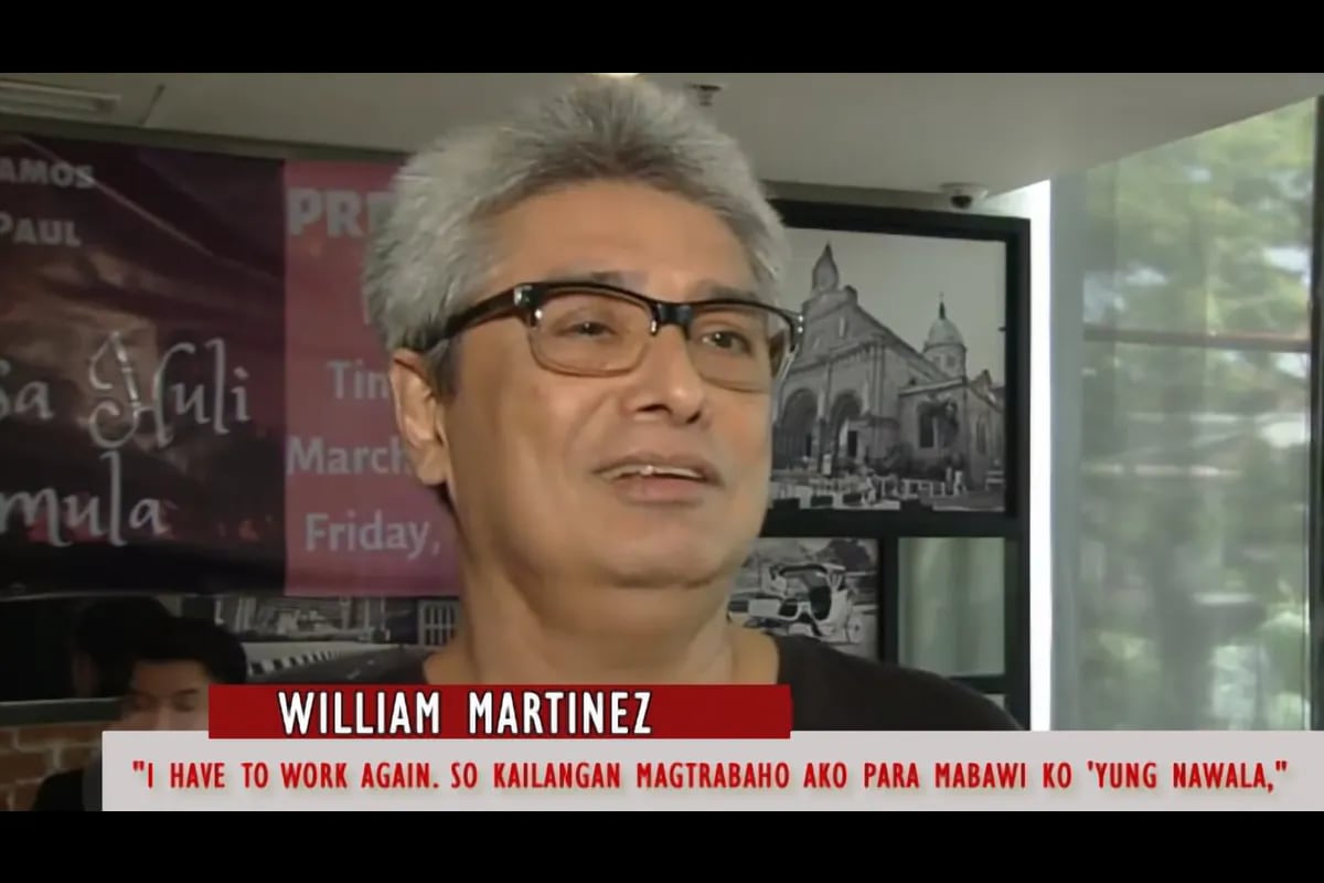 William Martinez makes showbiz comeback with a new film | ABS-CBN ...