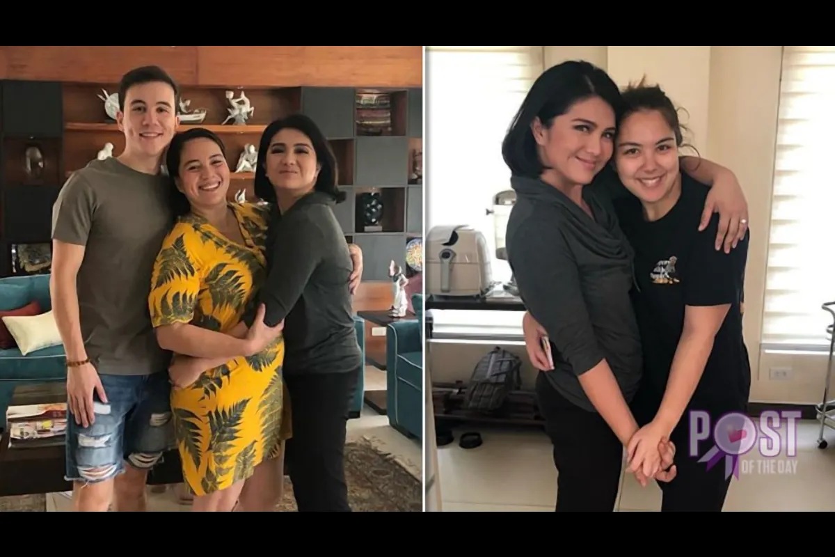 Dimples Romana pays visit to Sylvia Sanchez and family | ABS-CBN ...