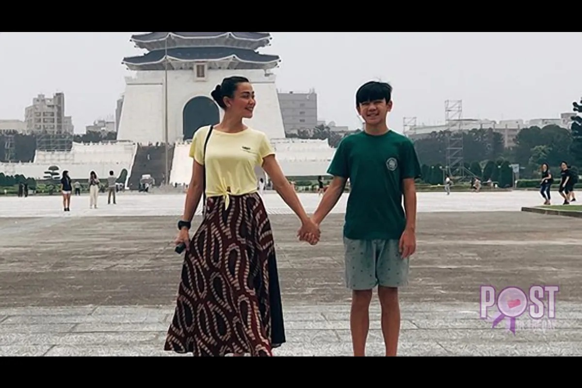 LOOK: Jodi Sta Maria and son Thirdy bond together in Taiwan | ABS-CBN ...