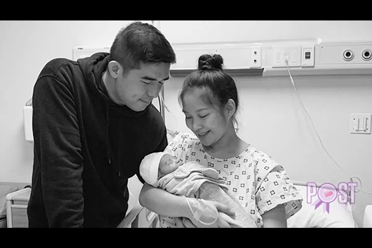 LOOK: Hale frontman Champ Lui Pio, partner welcome first child | ABS ...