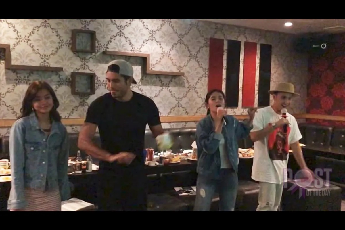 Gerald Anderson bonds with former PBB housemates Maris, Loisa, and ...