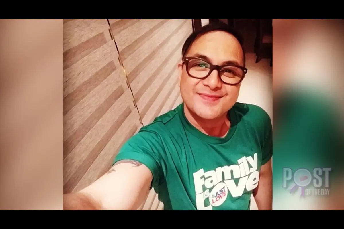 Keempee de Leon, spotted at the ABS-CBN Christmas Station ID shoot ...